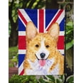 Corgi with English Union Jack British Flag Garden Flag - Walmart.com