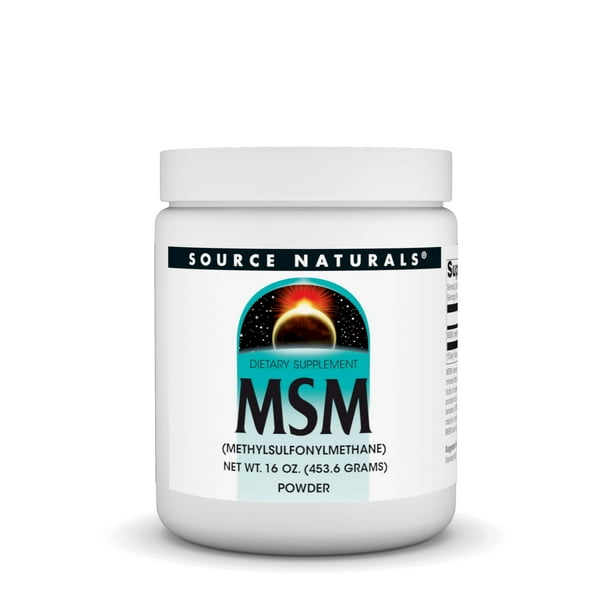 Supplement Source Naturals MSM (metilsulfonilmetano) 480 ml | Walmart ...