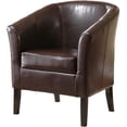 Linon Home Simon Club Chair, Multiple Colors - Walmart.com