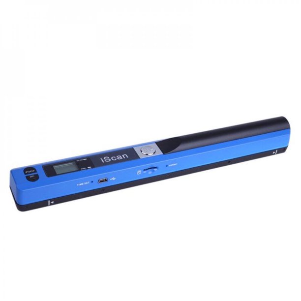 Portable Scanner for Business Receipts JPG/PDF Format Selection Flat ...