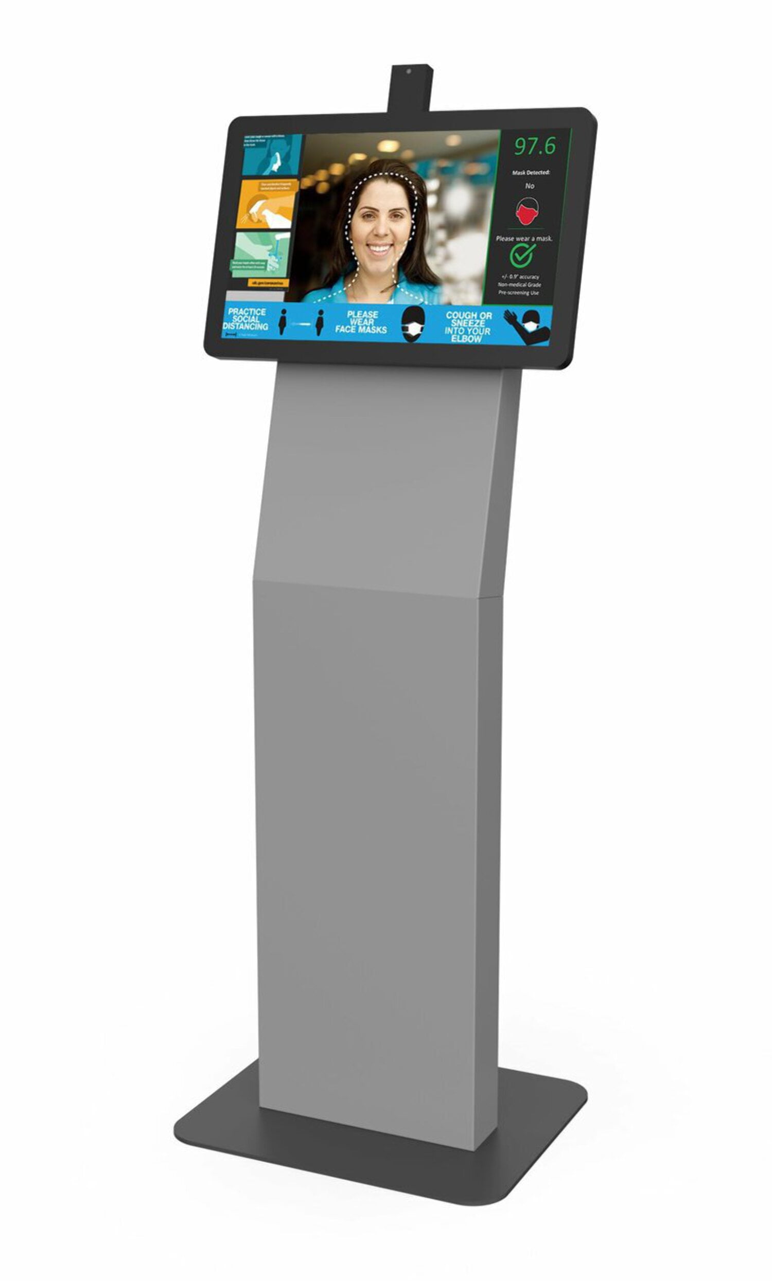 Thermal Screening Self-Service Kiosk with BASIC PROTECTION SOFTWARE ...