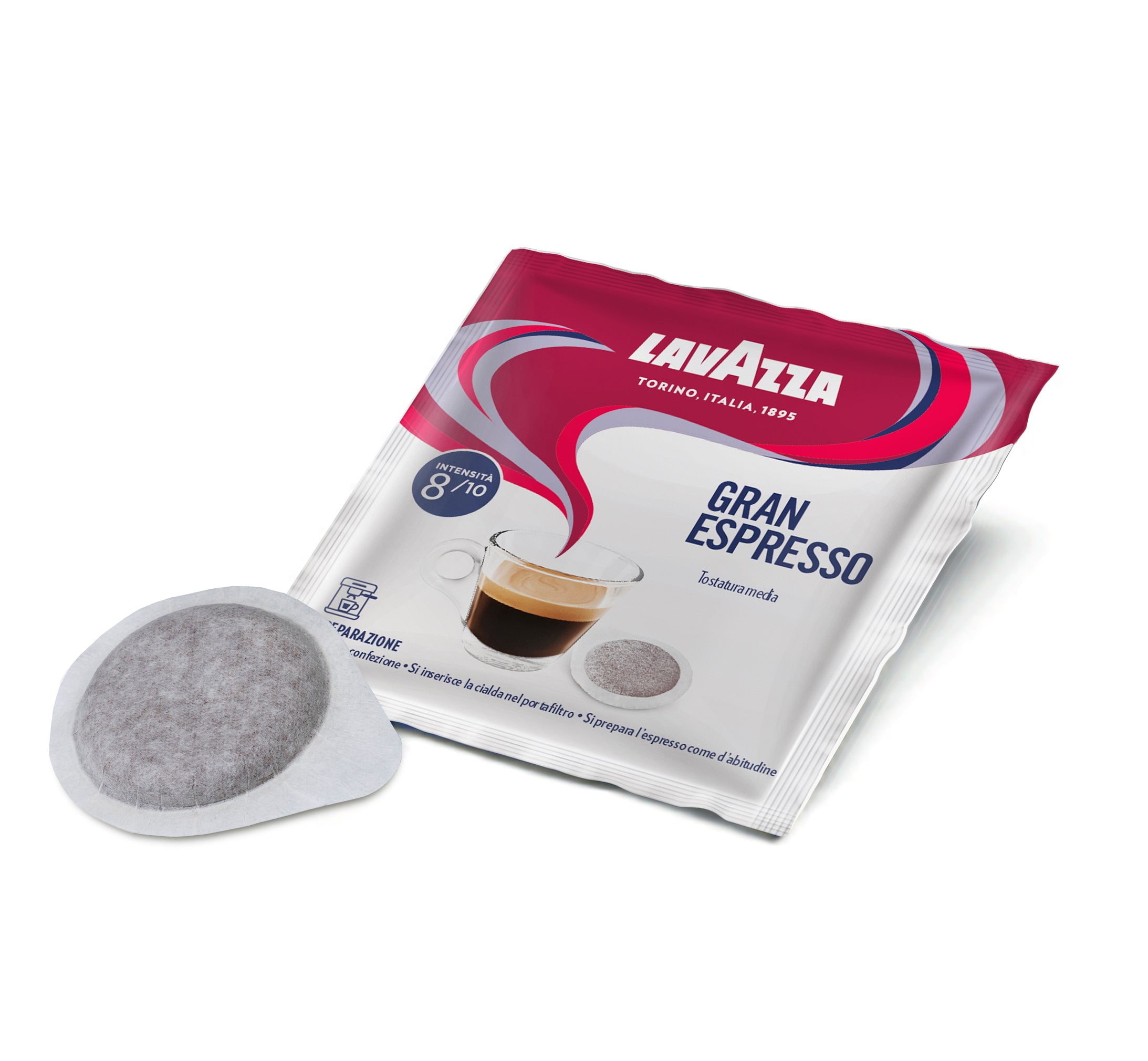 Caffe Lavazza Italian Coffee (E.S.E., Easy Serve Espresso) 150 Pods ...