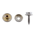 funtasica 2x 10 Set Fastener Screw Snaps, Marine Grade 3/8'' Socket ...