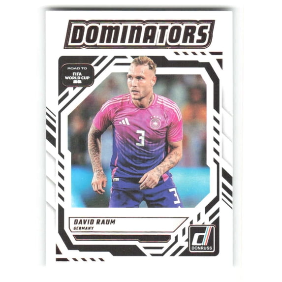 2025-26 Donruss Road to FIFA World Cup Dominators #11 David Raum ...