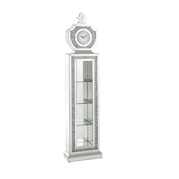 Grandfather Clock Curio Cabinet