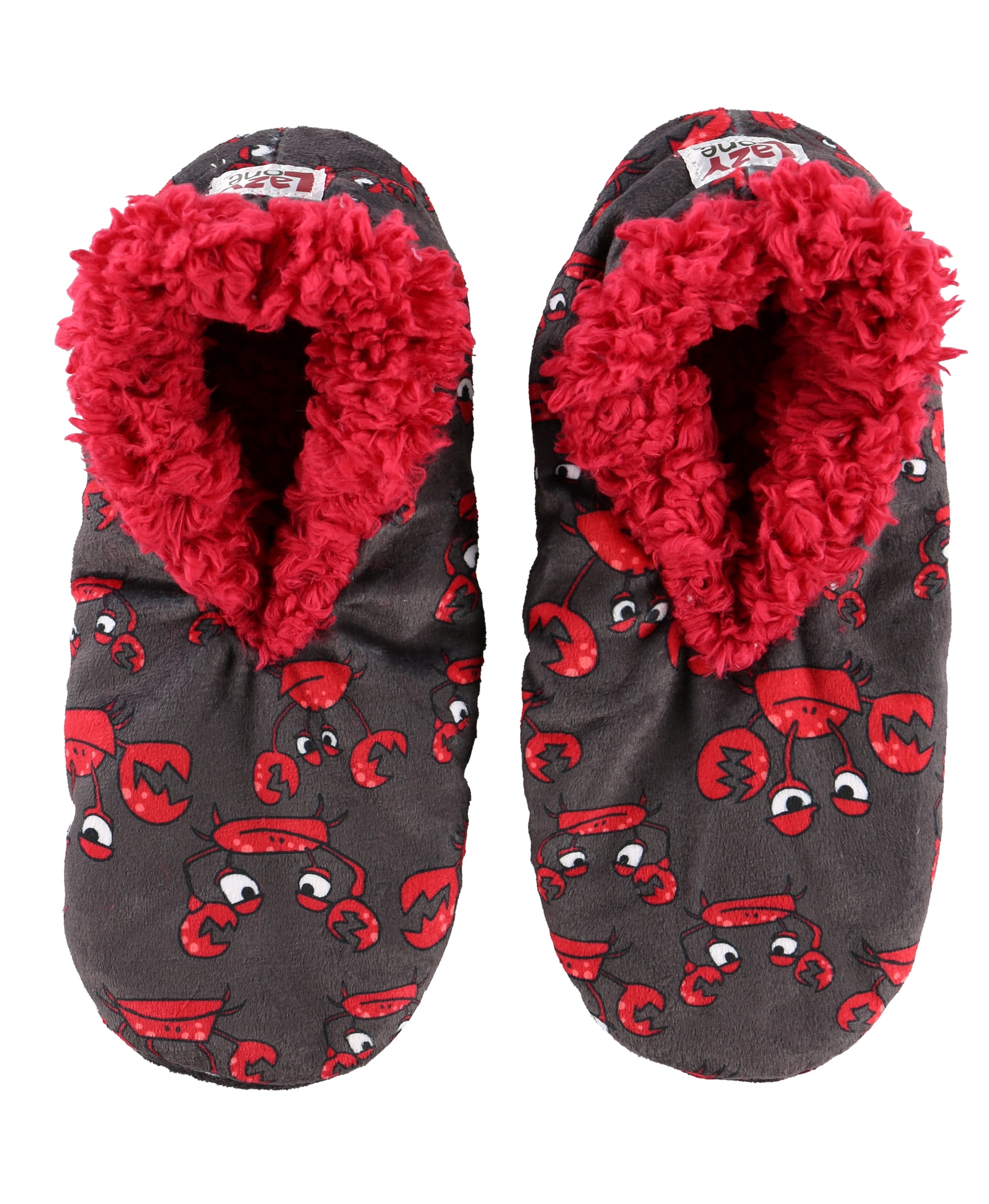 LazyOne Fuzzy Feet Slippers for Women, Cute Fleece-Lined House Slippers ...