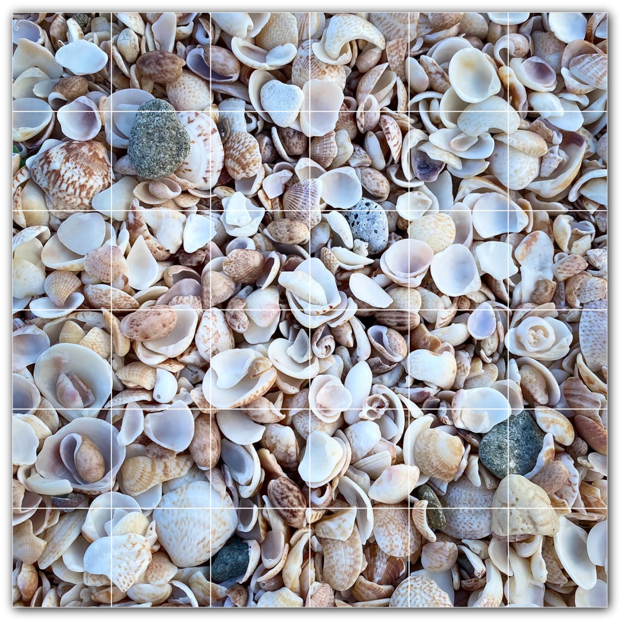 Picture-Tiles.com: Beach Ceramic Tile Wall Mural WAL500043-66XL. 72"W x ...