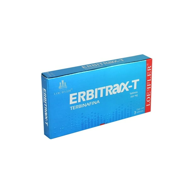 ERBITRAX-T 250MG TAB C7 GALAVER AMPOLLETA | Bodega Aurrera en línea