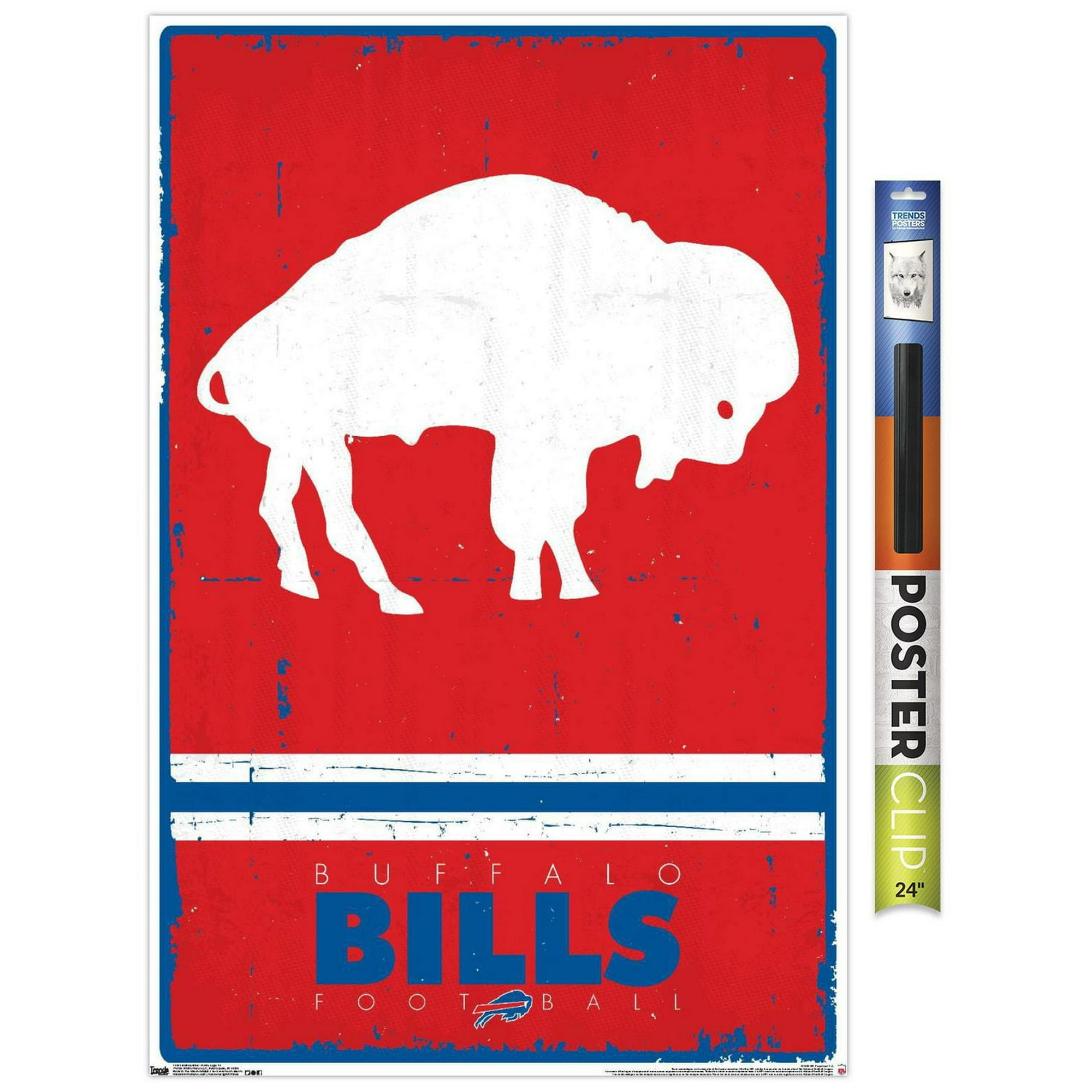 Click here for Trends International Nfl Buffalo Bills - Retro Log... prices