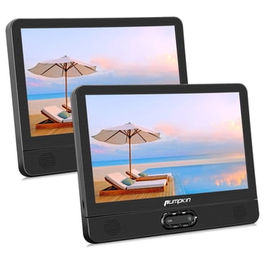 7" Portable CD/DVD Player, Built-in Battery, USB/SD Card Memory Readers ...