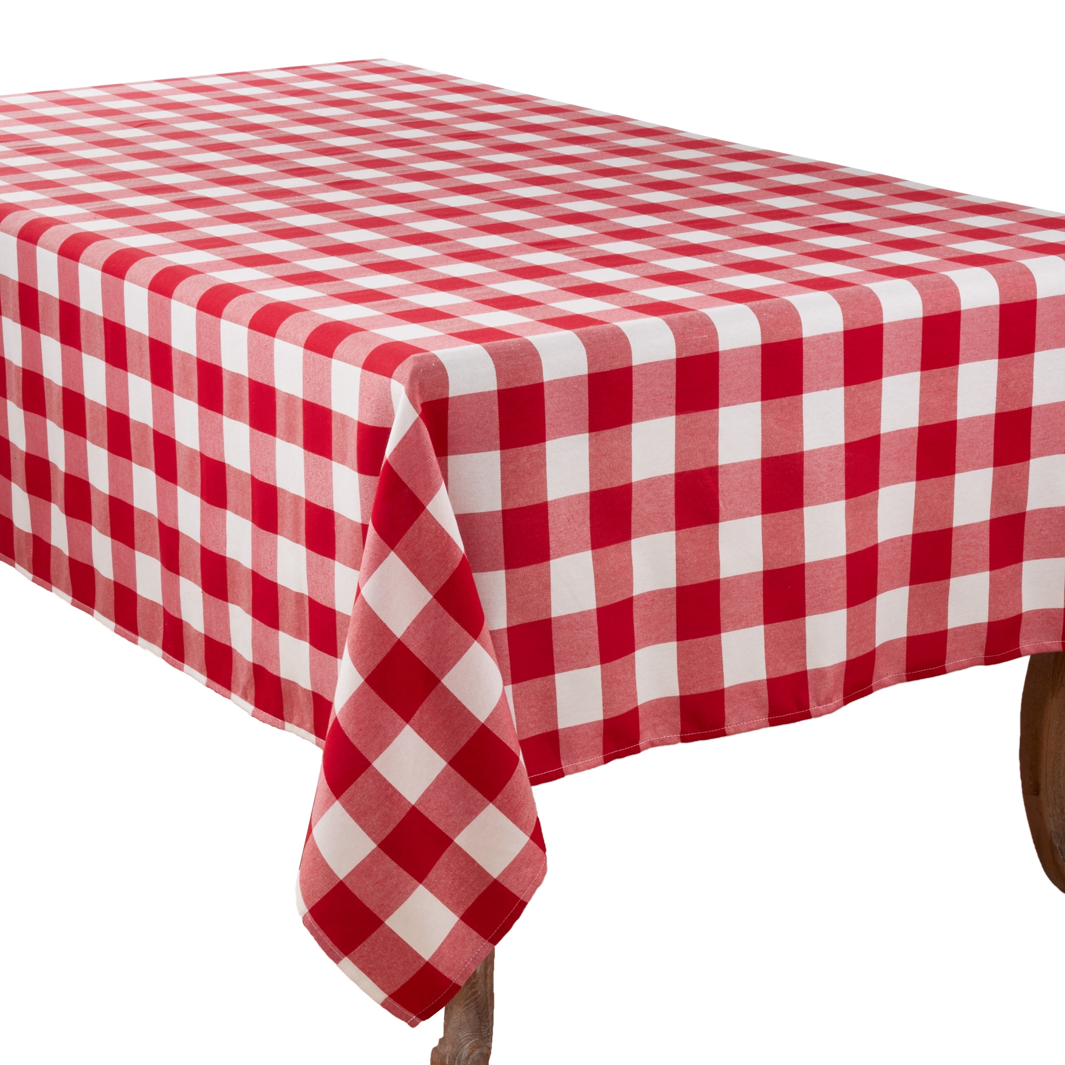 Fennco Styles Buffalo Plaid Collection Classic Checked Cotton Blend ...