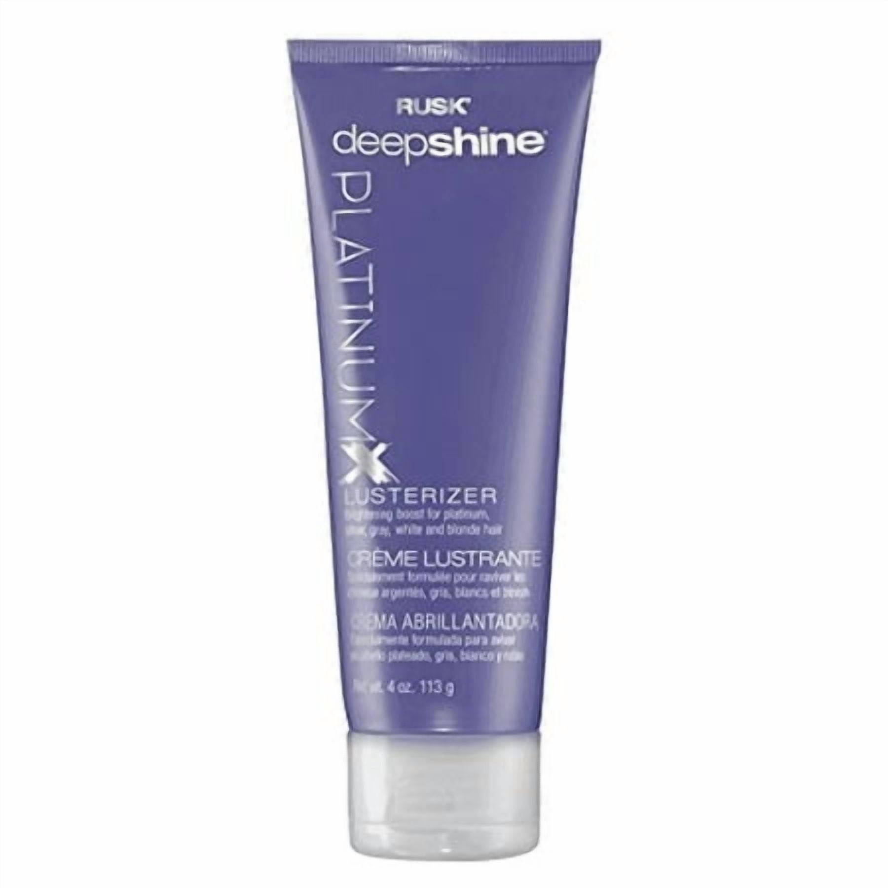 Click here for Rusk Deepshine Platinumx Lusterizer 4 Oz 4 Oz prices