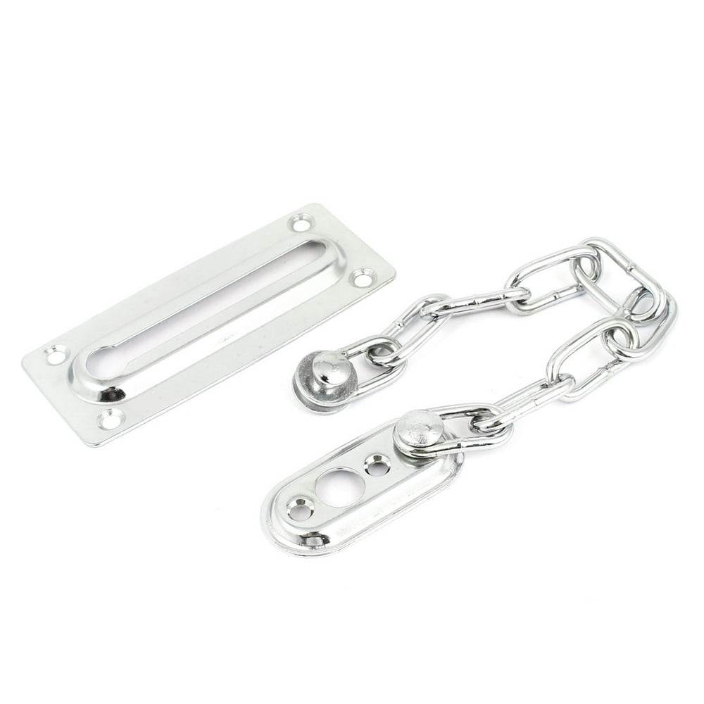 Uxcell Home Office Hardware Sliding Fastener Door Chain Guard Security ...