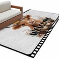 Cute Cow 3'x5' Rug for Bedroom Foot of Bed Small Living Room, Welcome ...