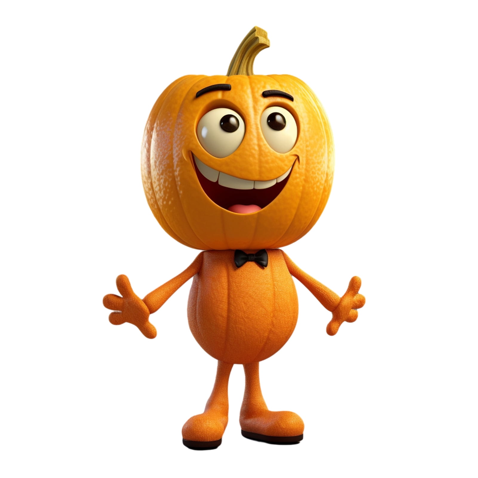 Warkul Garden Statues Outdoor, Pumpkin Figurine Resin Craft Desktop ...