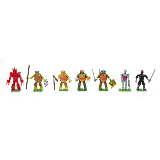 Mega Bloks Teenage Mutant Ninja Turtles Micro Action Figure Series 1 ...