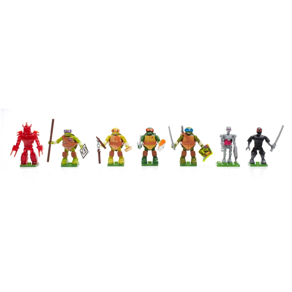 Mega Bloks Teenage Mutant Ninja Turtles Micro Action Figure Series 1 ...