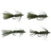Cortland Silver Stream Wooly Bugger Fly Kit, Size 10, 10 Count, 664500 ...