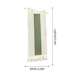 Bohemian Tassel Table Runner Linen Look Dining Table Decor for Coffee ...