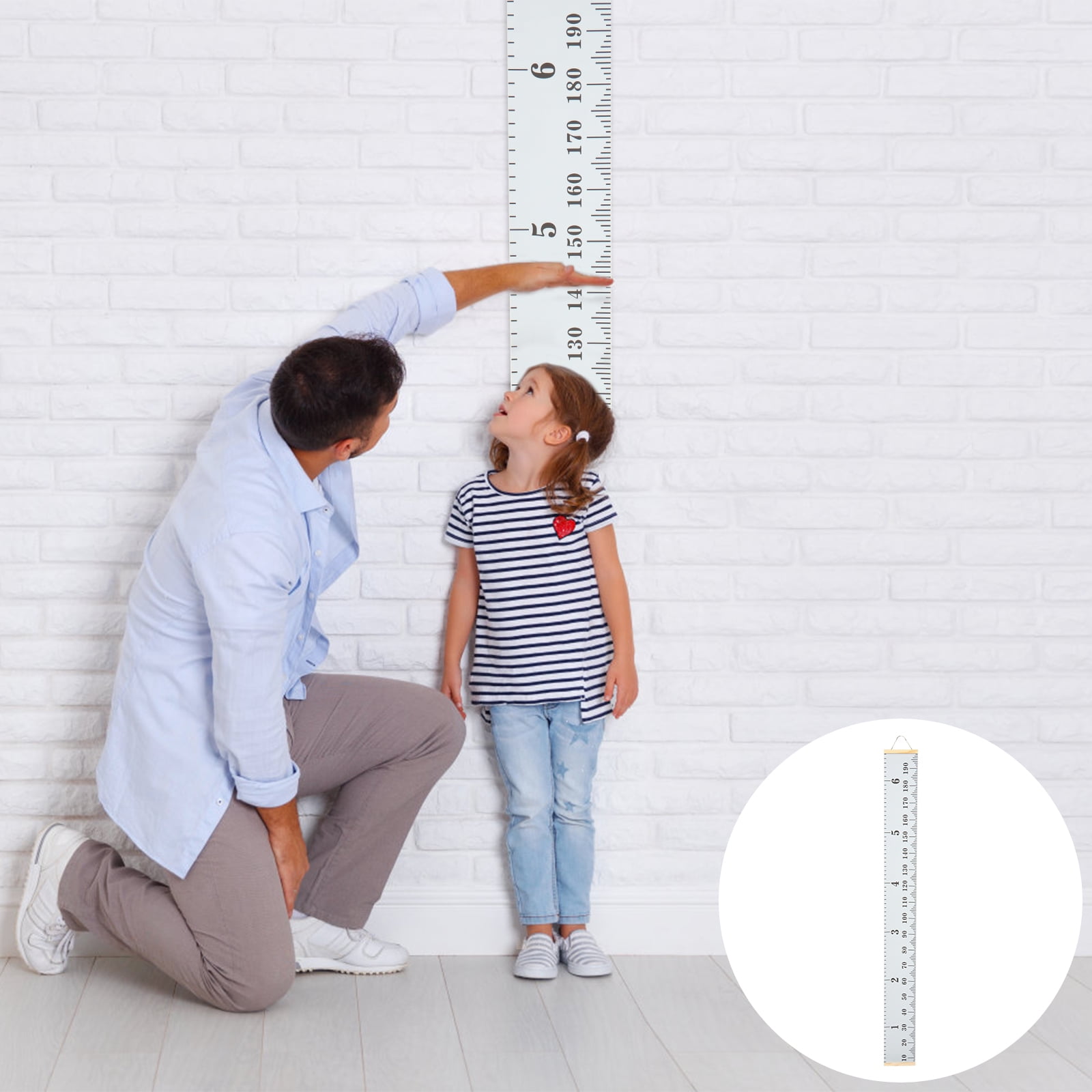 Child Measuring Height