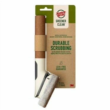 Scotch-Brite Bathroom Shower Scrubber with Extended Handle for Tub ...