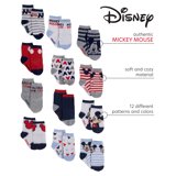 Disney Baby Boys’ Socks 12pk Mickey, Pooh, Lion King, Toy Story ...