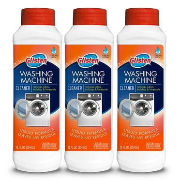 Glisten Washer Magic Washing Machine Cleaner and Deodorizer, 3 Bottles ...