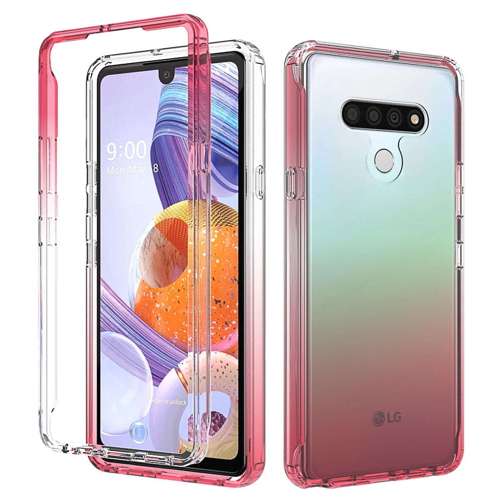 LG Stylo 6 Case, Rosebono Full-Body Rugged Ultra Transparency Hybrid ...