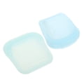 2pcs Reusable Silicone Pill Pouches Clear Travel Pill Organizer Small ...