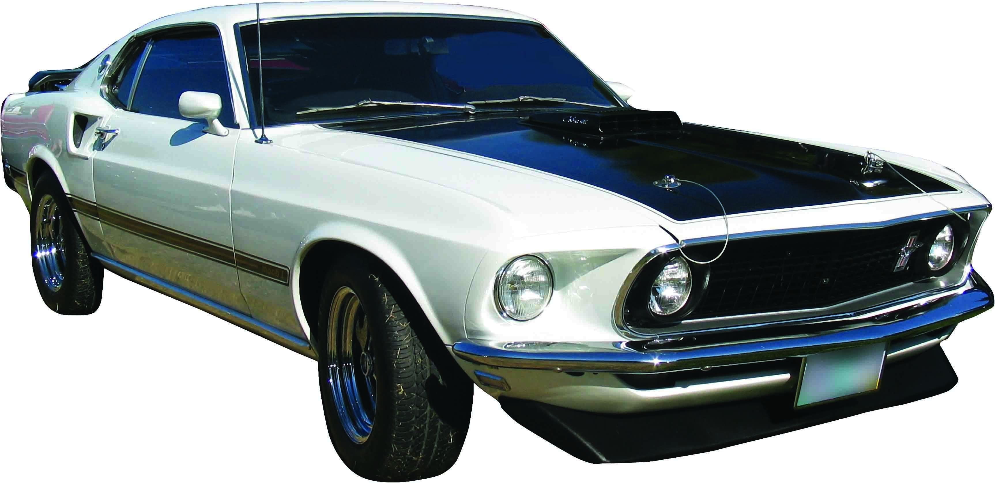 Mustang Fastback Wall Decal Cutout - Walmart.com