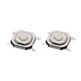 50PCS Metal Momentary Tactile Push Button Switch 5.2x5.2mm U Type ...