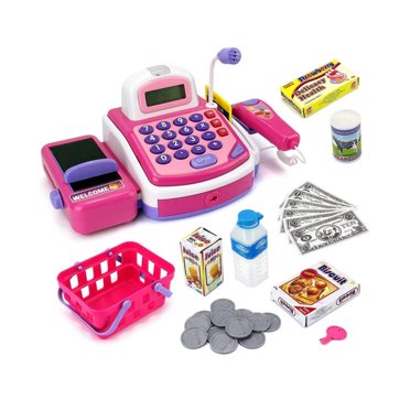 Casio SEG1SC Thermal Print Cash Register, Pink - Walmart.com