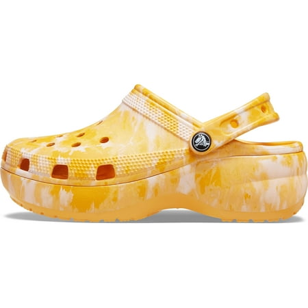 Crocs Classic Platform Clog Orange Sorbet/Graphic 9 M | Walmart Canada