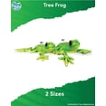 Real Planet 15" Webbed Tree Frog Realistic Stuffed Animal, Tropical ...