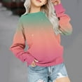 POIUYTR Girls Fleece Sweatshirts Kids Casual Basic Crewneck Pullover ...