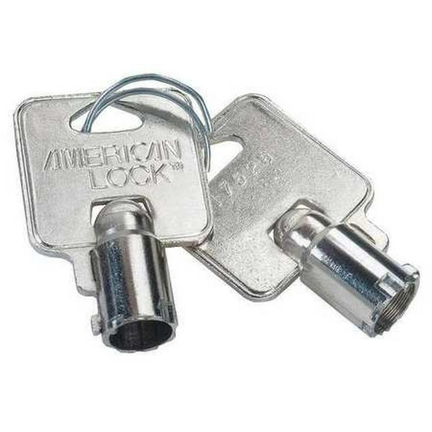 AMERICAN LOCK AKTBOX Key Blank,Steel,Circular,7 Pins,PK25 - Walmart.com ...