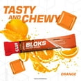 CLIF BLOKS Energy Chews - Orange Flavor, Caffeine - Non-GMO, Plant ...