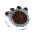 Hometravel Paw Print Pet Bed, Creative Design Dog and Cat Bed ...