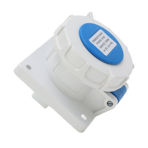 Industrial Socket, 16A 220-240V Conductivity Motorhome Socket For Power ...