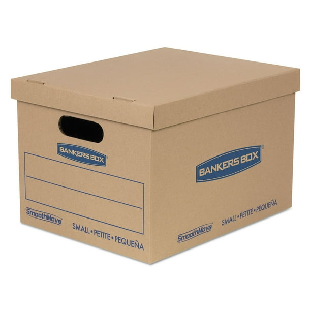 Bankers Box "7714203" Smoothmove Classic Small Moving Boxes, 15l X 12w ...