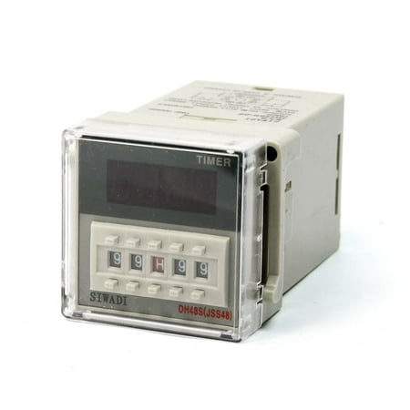 DH48S-2Z 0.01s-99h 99m Digital Timer Time Relay 8 Pin DPDT DC 24V ...