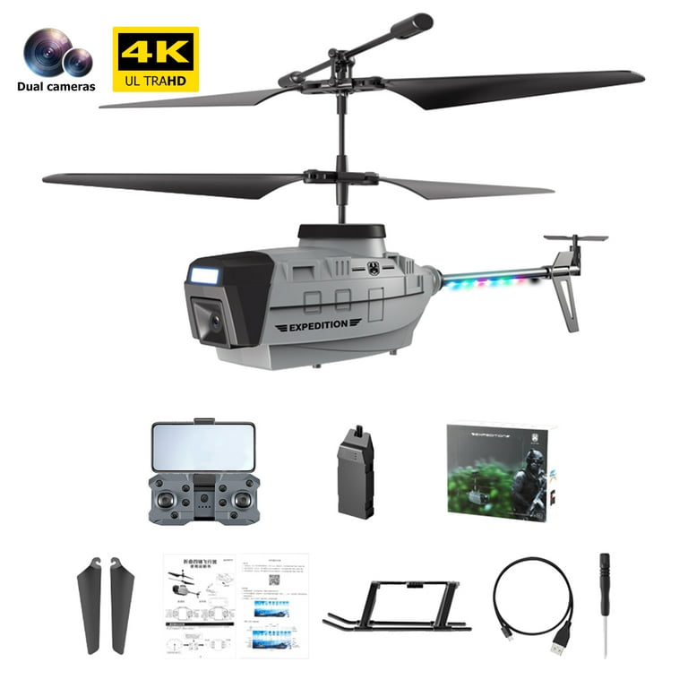 Remote Control Helicopter With Video Camera
