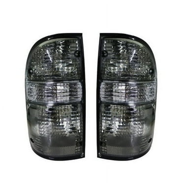Fits 94-04 Chevy S10 Sonoma Pickup Truck Chrome Clear Tail Brake Lights ...