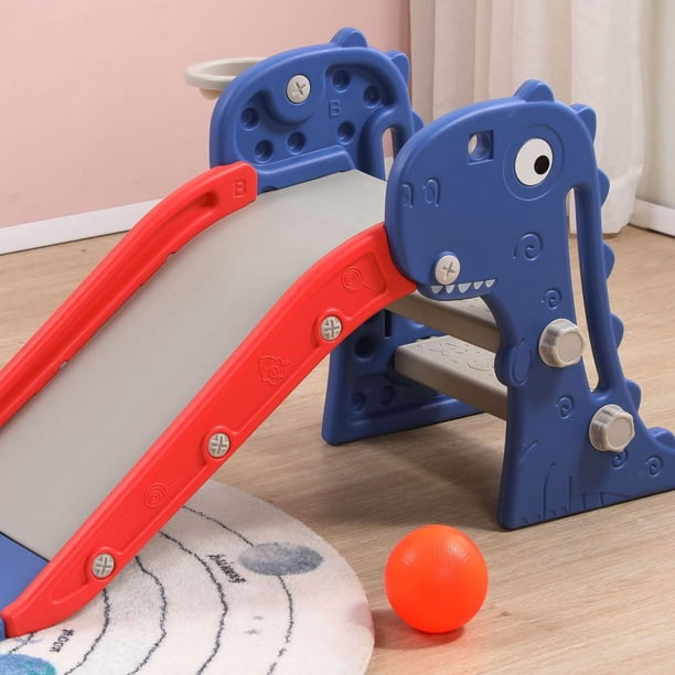Playground Indoor Slide, Climber Cute Toddler Indoor Slide Small ...