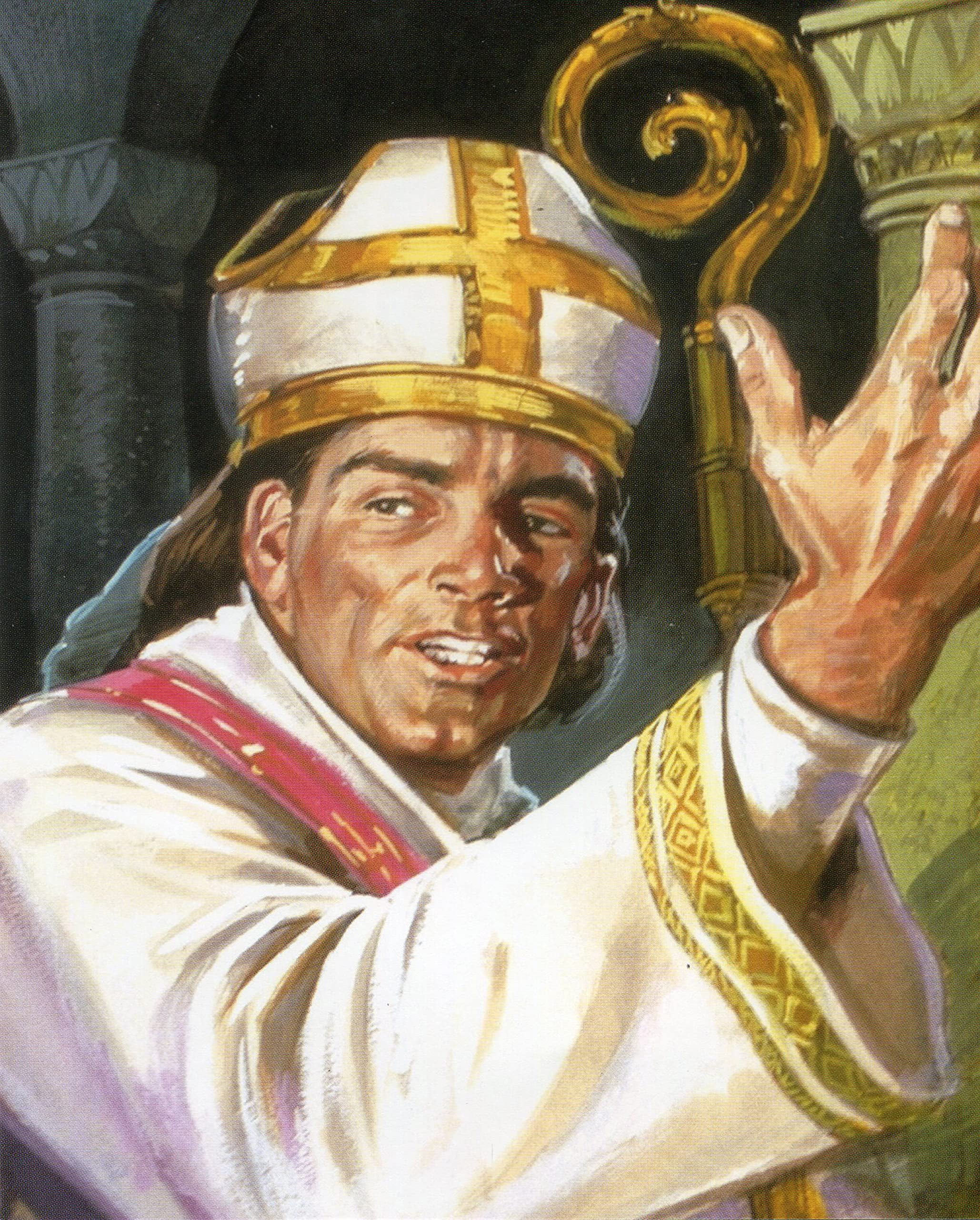 Catholic print picture - St Bertrand of Comminges N - 8" x 10" ready to ...