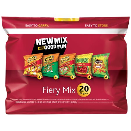 UPC 028400440899 - Frito-Lay Fiery Mix Variety Pack, 20 count, 19.5 oz ...