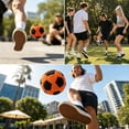 Hand-Made Knitted Soccer Style Footbag, 2026 Upgraded Crochet Hacky ...