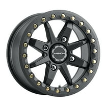 15x6 Vision GV8 Invader Machined UTV BEADLOCK Wheel 4x156 (12mm ...