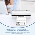 Bluetooth Thermal Shipping Label Printer, Wireless 4x6 Shipping Label ...