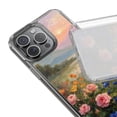 Clear TPU Shockproof Phone Case, Slim Protective with Raised Edges for ...